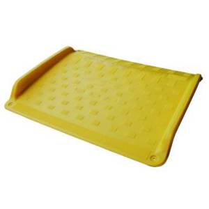 Kerb Ramp Pedestrian Yellow 1200mm - Telenco UK