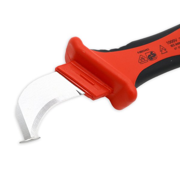 Jonard Tools Insulated Cable Sheathing Knife 197mm KN-100INS - Jonard To...