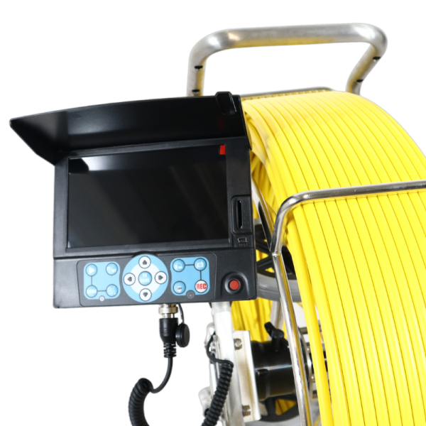 Duct Video Inspection Kit 120m Rod - 38mm Camera - - Telenco UK